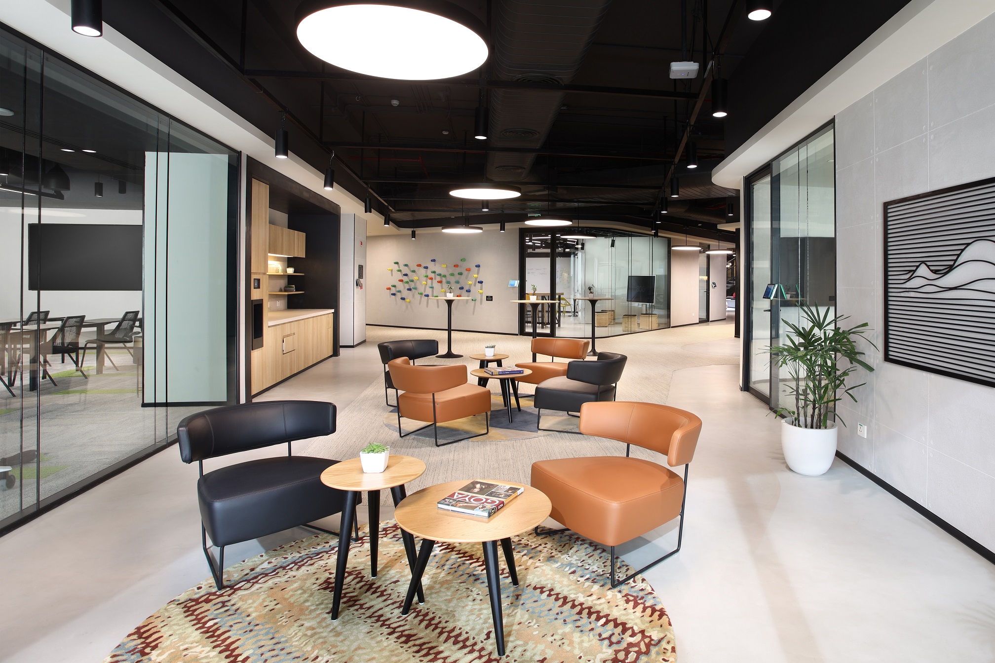 BCG Gurgaon Office Design Space Matrix